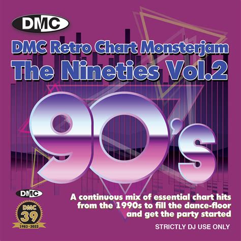 Dmc Retro Chart Monsterjam The 90s Volume 2 June 2022 Release Dmc