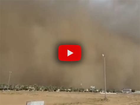 Video Meteo Di Cronaca Diretta Arabia Saudita Impressionante Tempesta