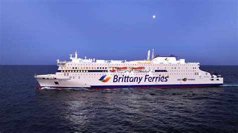 Plug In Hybrid Ship Brittany Ferries Saint Malo Prepares For Pompey