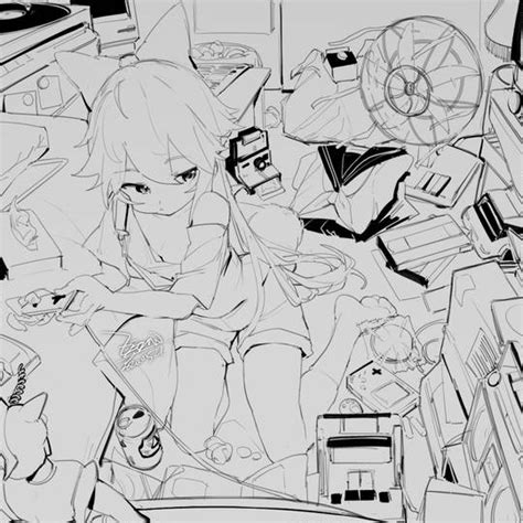 EJAMI日常向繪畫213 部屋 KURO