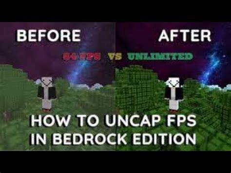 How To Turn Off Vsync UnCap FPS Minecraft Bedrock PC YouTube