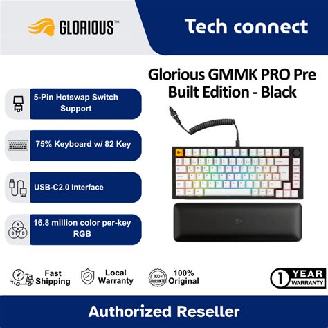 Glorious Gmmk Pro Pre Built Edition Black Shopee Philippines