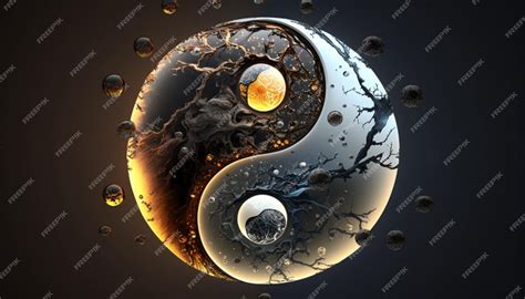 Premium Photo Yin Yang Wallpaper