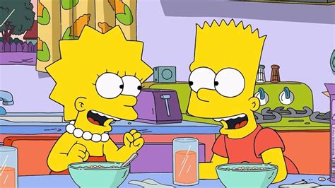 The Tipping Point The Simpsons Bart And Lisa Believe Theyre Getting