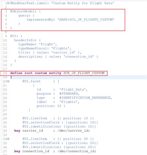 Abap Restful Application Programming Model 18 Custom Entity Discovering Abap