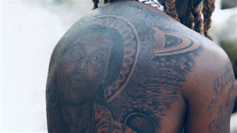 79 Ft Tattoo Created To Honour American Rapper Takeoff Sets Guinness