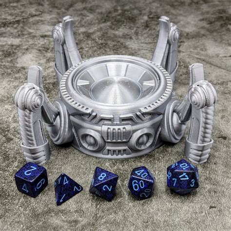 Robot Dice Set Etsy