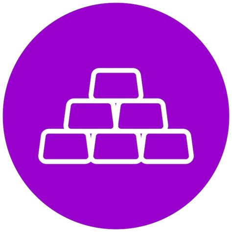 Premium Vector Vector Design Ingot Icon Style