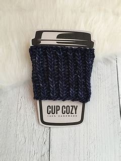 Ravelry Twisted Cup Cozy Pattern By Joy Gonzalez