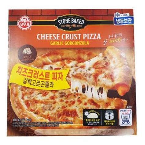 치즈크러스트피자 갈릭고르곤졸라 460g 주 오뚜기 배민스토어