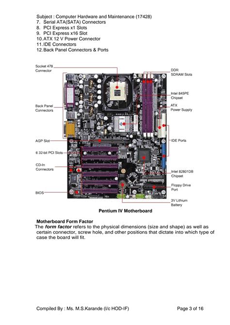 Solution Chap Motherboard And Its Components Studypool