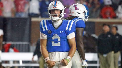 Cfp Bracket Prediction Ole Miss Is Fifth Sec Team Indiana Falls Out