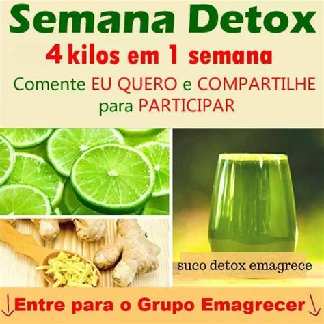 DETOX DE 3 DIAS Detox Naturais Detox Emagrece Emagrecer