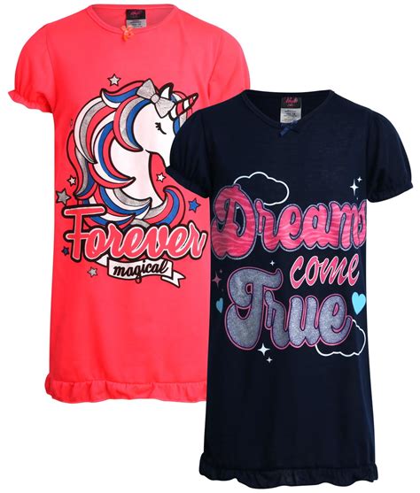 Ame Sleepwear Girls Disney Princesses Rainbow Overlay Nightgown 4