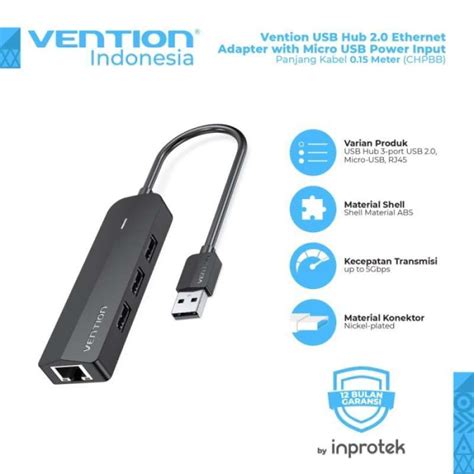 Jual Vention Usb To Lan Rj Ethernet Usb To Rj Adapter Chpbb Di Seller Rukia Cengkareng