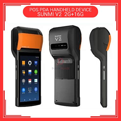 Sunmi V2 2g Plus 16g 4g Wifi Android 7 1 Mobile Handheld Pos Pda Terminal Printer Srs Loyverse