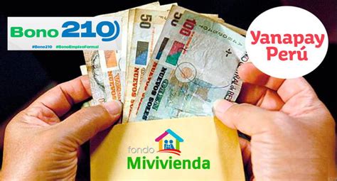 Consulta Link Oficial Bono 210 Soles Bono Yanapay Bono Techo Propio