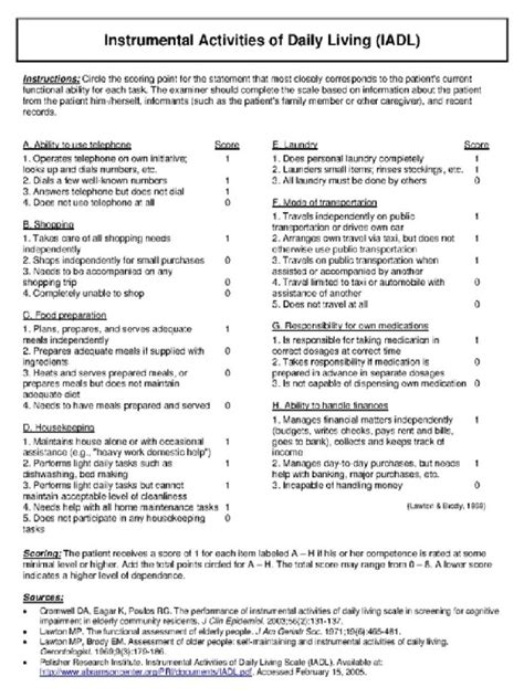 Geriatric Assessment Tools Pdf