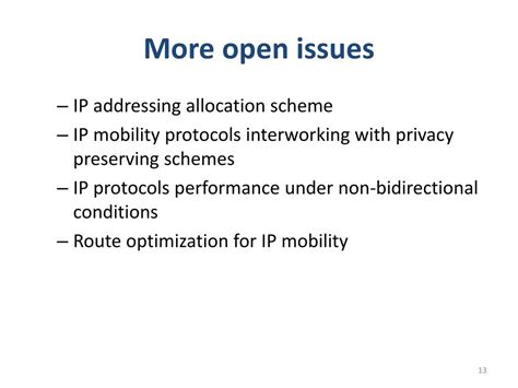 Ppt Mobility Management Privacy And Other Issues In Vehicular