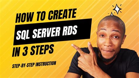 how to create and connect to sql server rds youtube