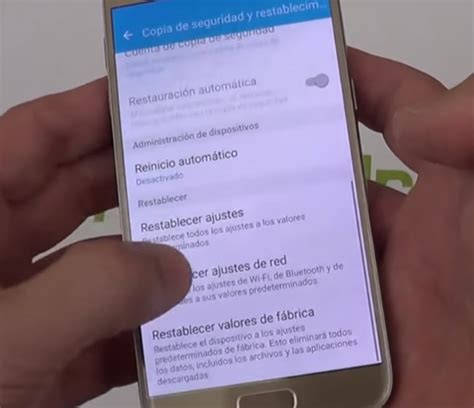Cómo se puede reiniciar un celular de fábrica Código San Luis