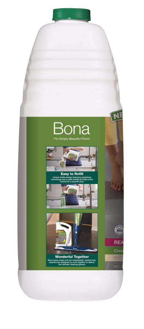 Bona Hard Surface Floor Cleaner Refill Lemon Mint Scent WM700018200