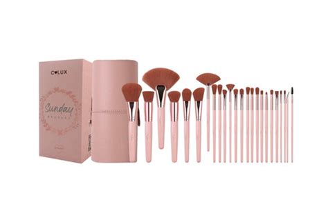 Set De Brochas De 24 Piezas CLUX Sunday Cosmeticos Mayoreo