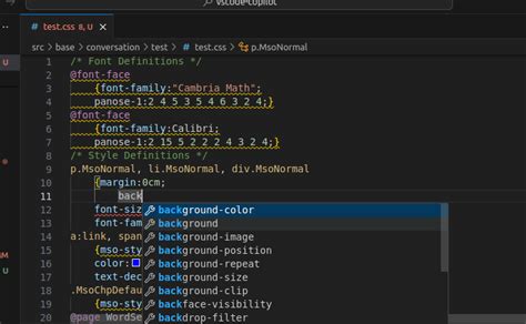I Can Type Text On Css · Issue 196917 · Microsoftvscode · Github
