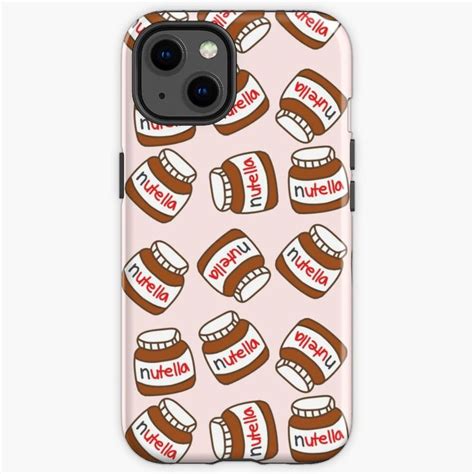 Cute Tumblr Nutella Pattern Tough Phone Case Pattern Iphone Case Iphone Case Collection