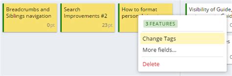 Using Tags To Categorize Entities Targetprocess Enterprise Agility Solution