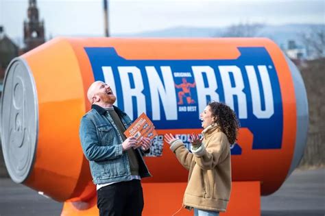 Irn Bru Giving Away Free Cans And Prizes To Cheeky Fans In Glasgow