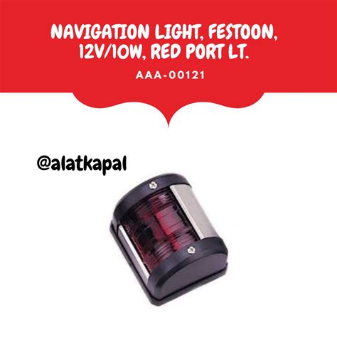 Jual Navigation Light 12v 10w Lampu Navigasi Merah Atau Lampu Navigasi Hijau Shopee Indonesia