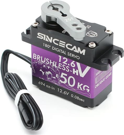 Sincecam Servo 3s Sin Escobillas De 1102lbs De Alto Voltaje De