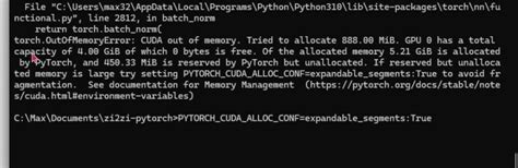 Torchoutofmemoryerror Cuda Out Of Memory Max的程式語言筆記