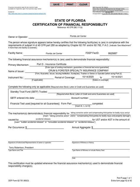 Financial Responsability Pdf Surety Guarantee