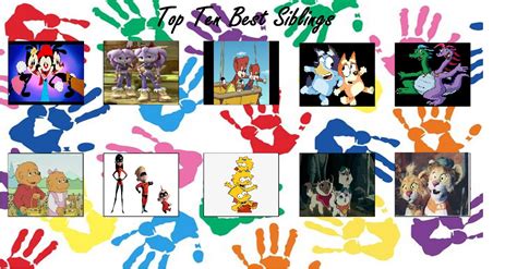 My Top 10 Best Siblings By Starkeyfan8942 On Deviantart