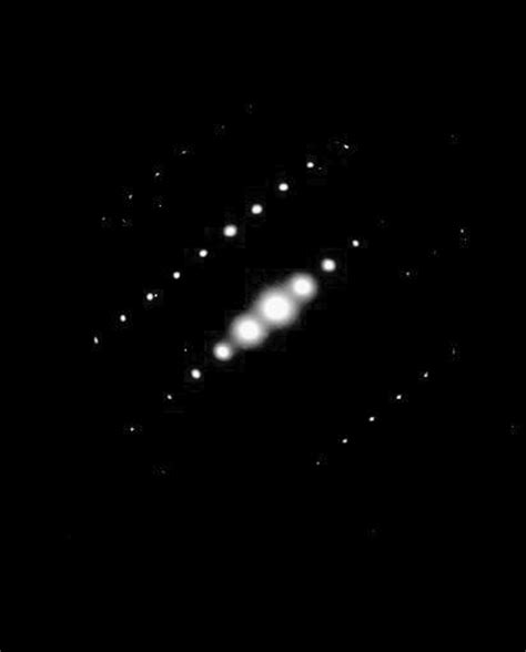 Selected Area Diffraction Pattern Sadp Performed On The Zones Shown