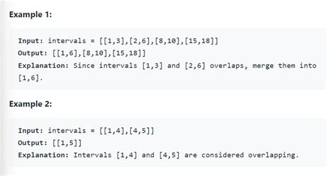 Leetcode Medium 56 Merge Intervals