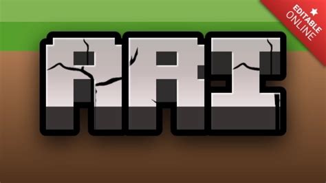 Ari Minecraft 3d Text Effect Generator