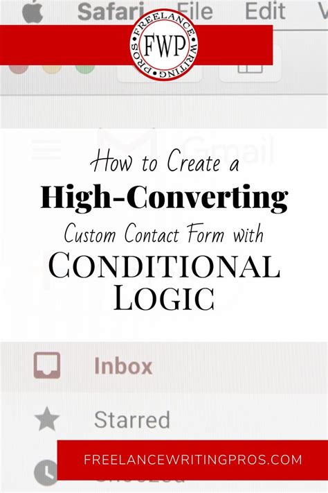 Create A High Converting Custom Contact Form With Conditional Logic