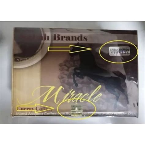 Original Sabah Brands Miracle Energy Coffee 20 Sachets Lazada Ph