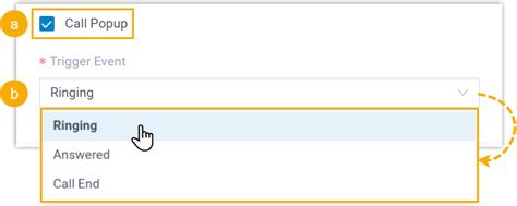 Set Up Call Popup For Inbound Calls