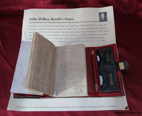 Tagebuch Von John Wilkes Booth