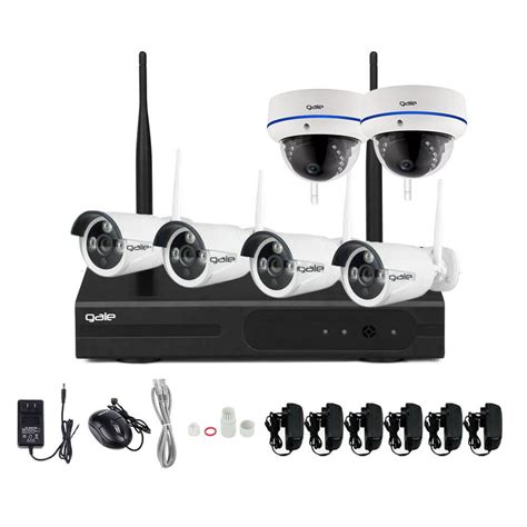 2MP 1080p 4 Bullet 2 Dome Cameras 8 Channel NVR Set