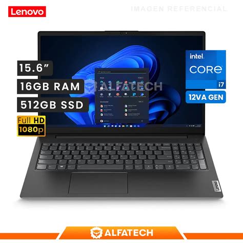 Laptop Lenovo V15 G3 Iap Intel Core I7 1255u 16gb Ram 512gb Ssd 156 Fhd