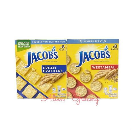 Jacob Jacobs Crackers Hi Fiber Original Weedameal Whole Grain Wheat 144gr 209gr 240gr Shopee