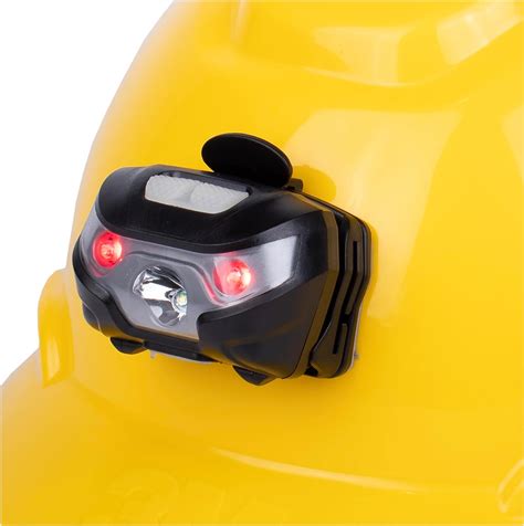 Greerride Rechargeable Hard Hat Light Headlamp For Keeping Hands Free