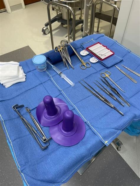 Sacral Neuromodulation Stage 1 Mayo Stand And Back Table Setup Cstsetup