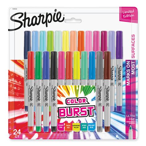 Ultra Fine Tip Permanent Marker Extra Fine Needle Tip Assorted