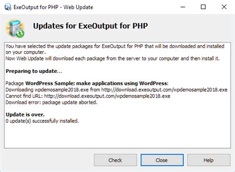 Updates Issue On Startup Exeoutput For Php Gdg Software Forum